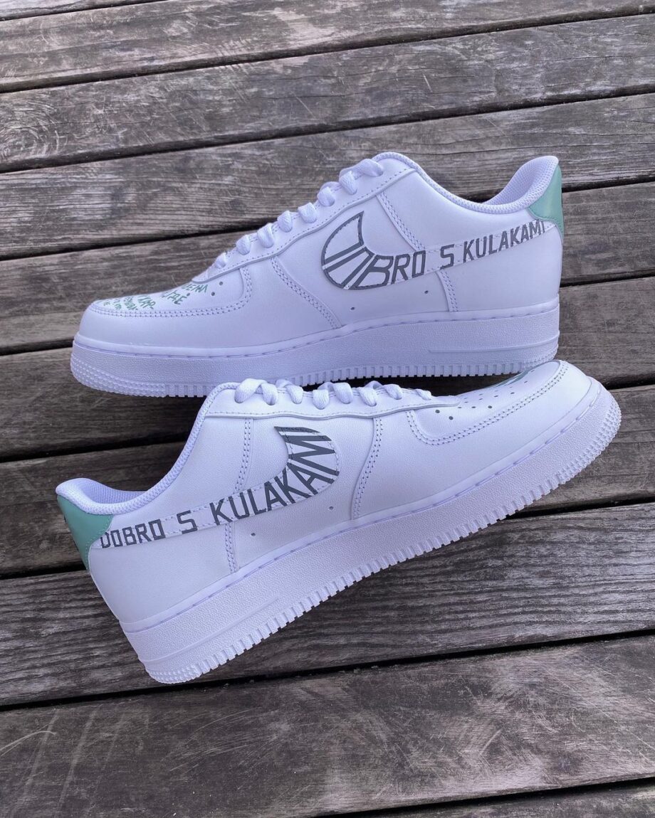 Andy Panda x Miyagi Air Force 1 Custom – Daniel Customs