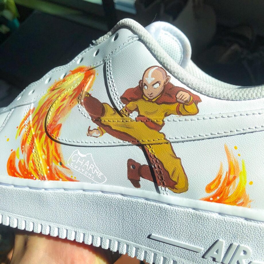 Avatar the Last Airbender Air Force 1 Custom – Daniel Customs