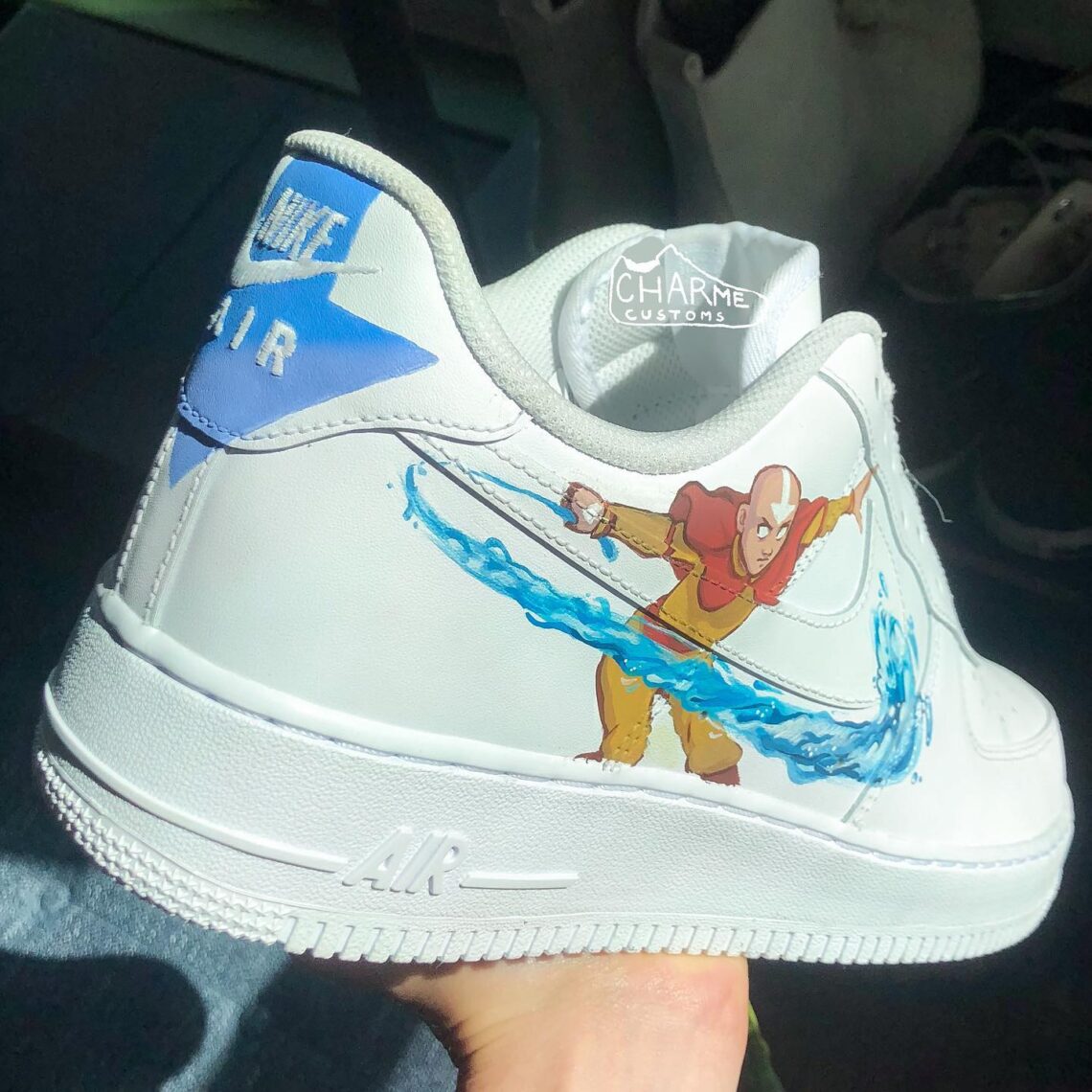 Avatar the Last Airbender Air Force 1 Custom – Daniel Customs