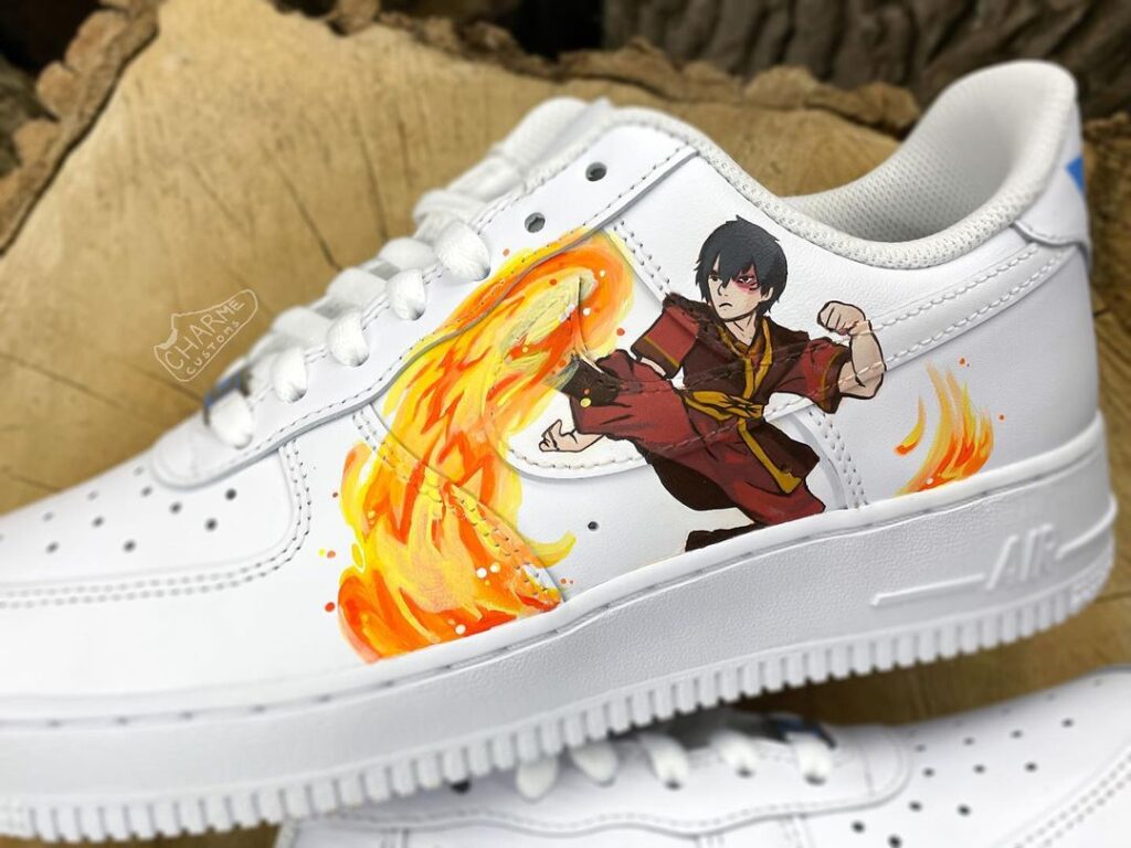 Avatar the Last Airbender Air Force 1 Custom – Daniel Customs