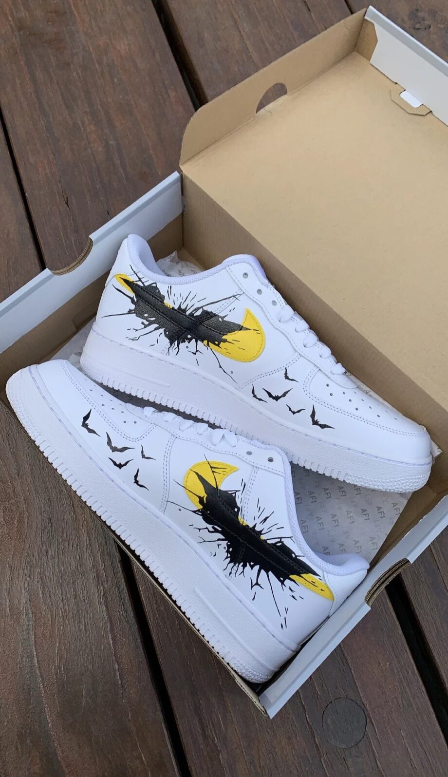 BATMAN Air Force 1 Custom – Daniel Customs