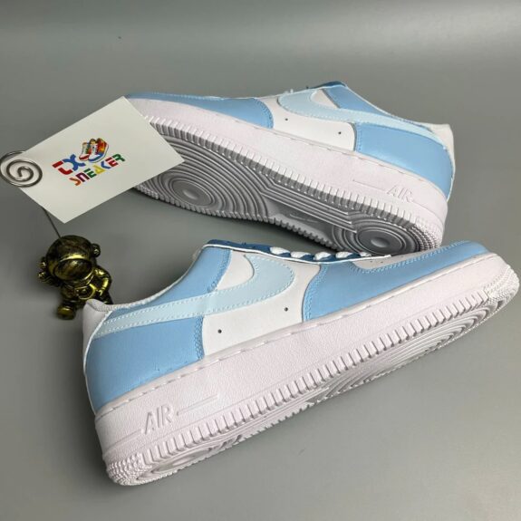 Baby Blue Air Force 1 Custom – Daniel Customs