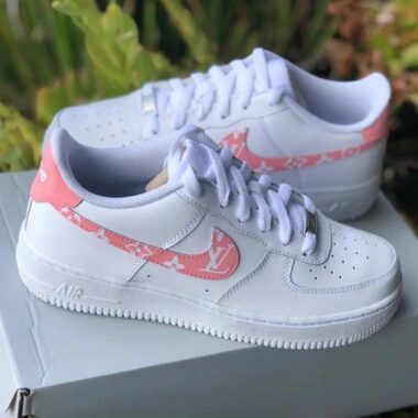 Baby Pink Luxury Air Force 1 Custom – Daniel Customs