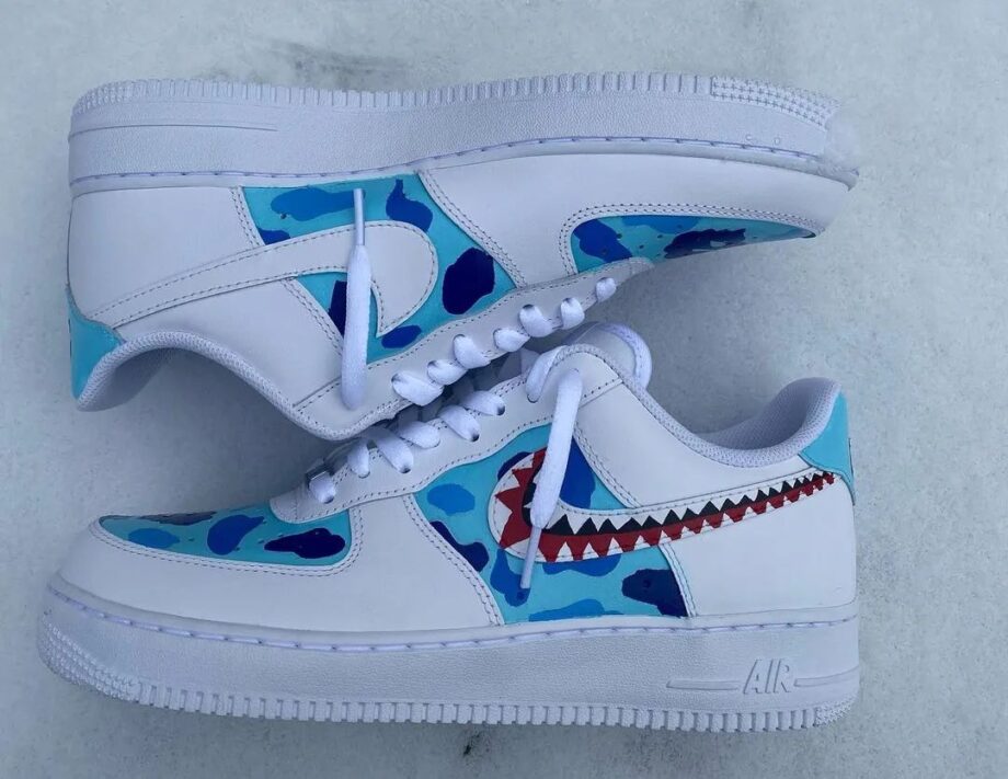 Bape Air Force 1 Custom – Daniel Customs