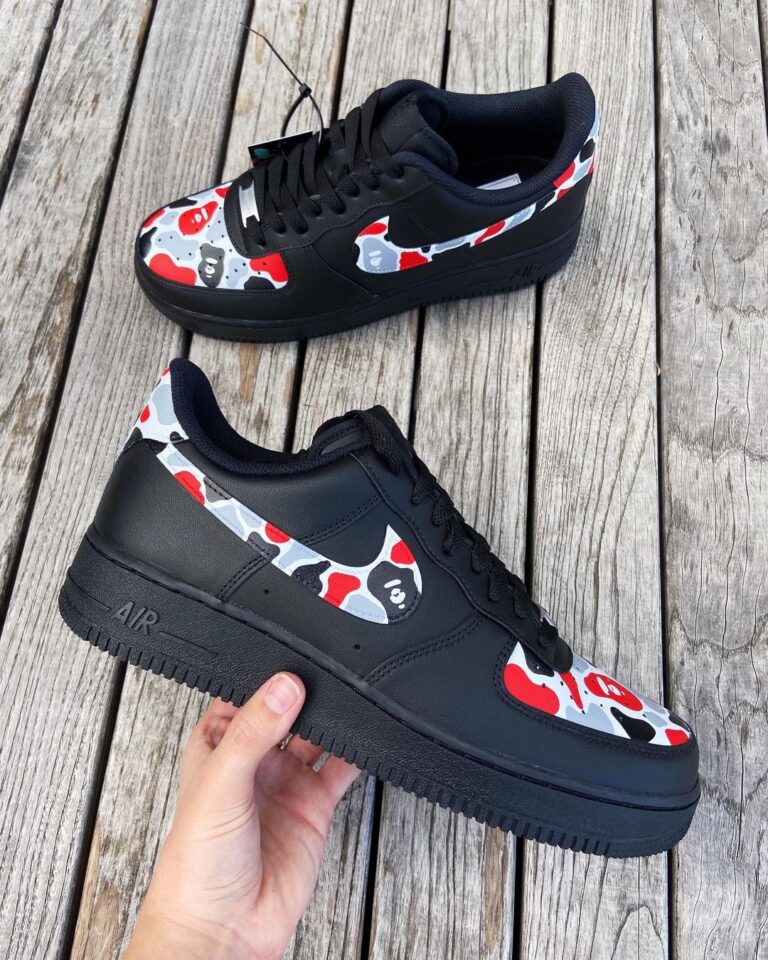 Bape Air Force 1 Custom – Daniel Customs