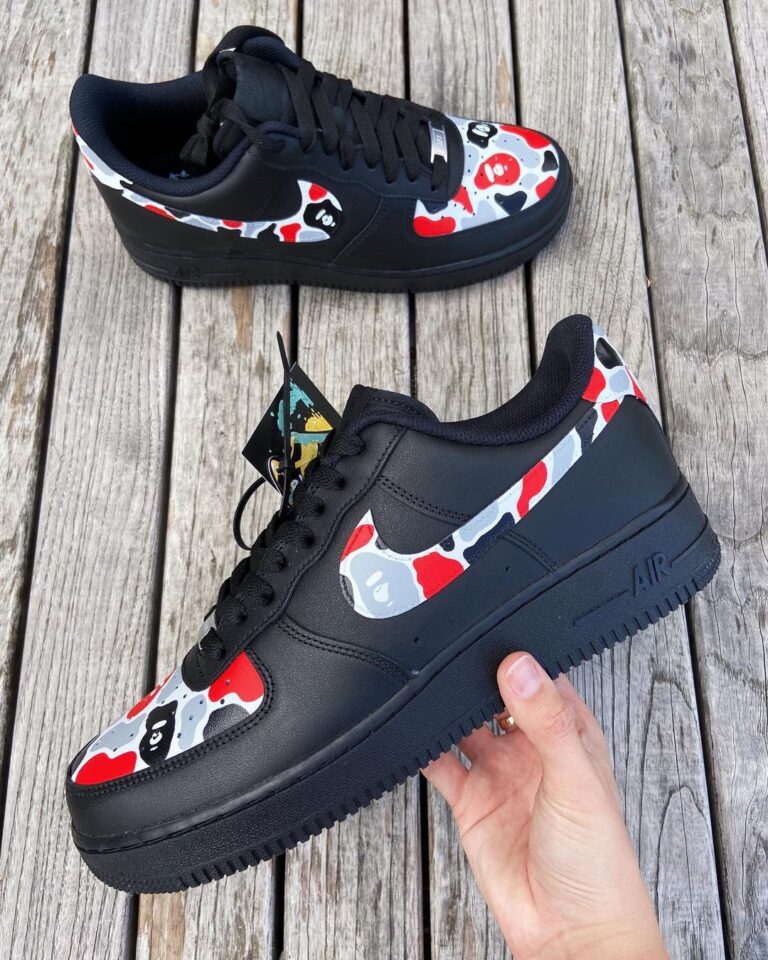 Bape Air Force 1 Custom – Daniel Customs