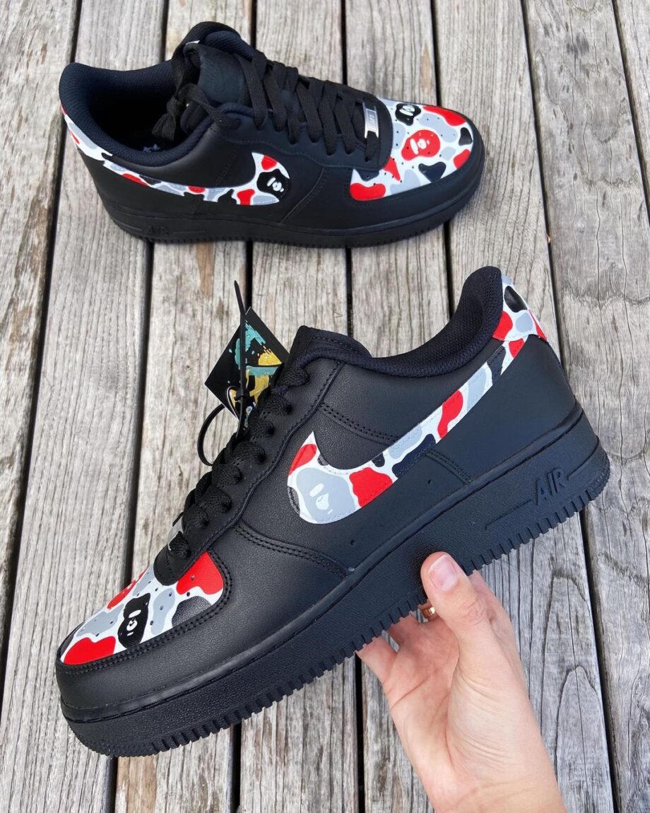 Bape Air Force 1 Custom – Daniel Customs