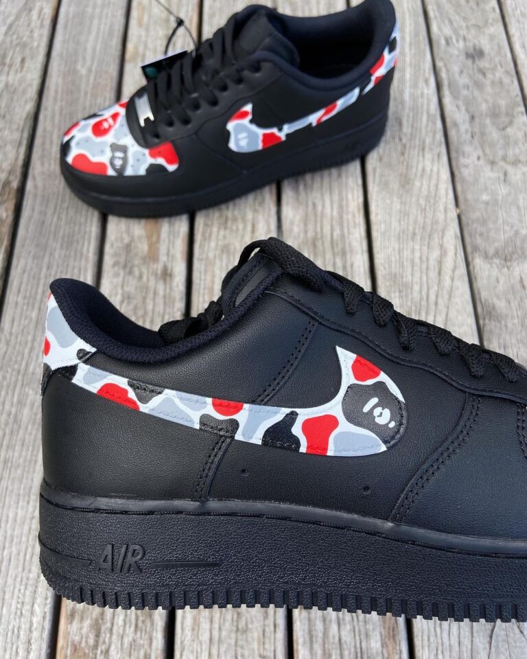 Bape Air Force 1 Custom – Daniel Customs