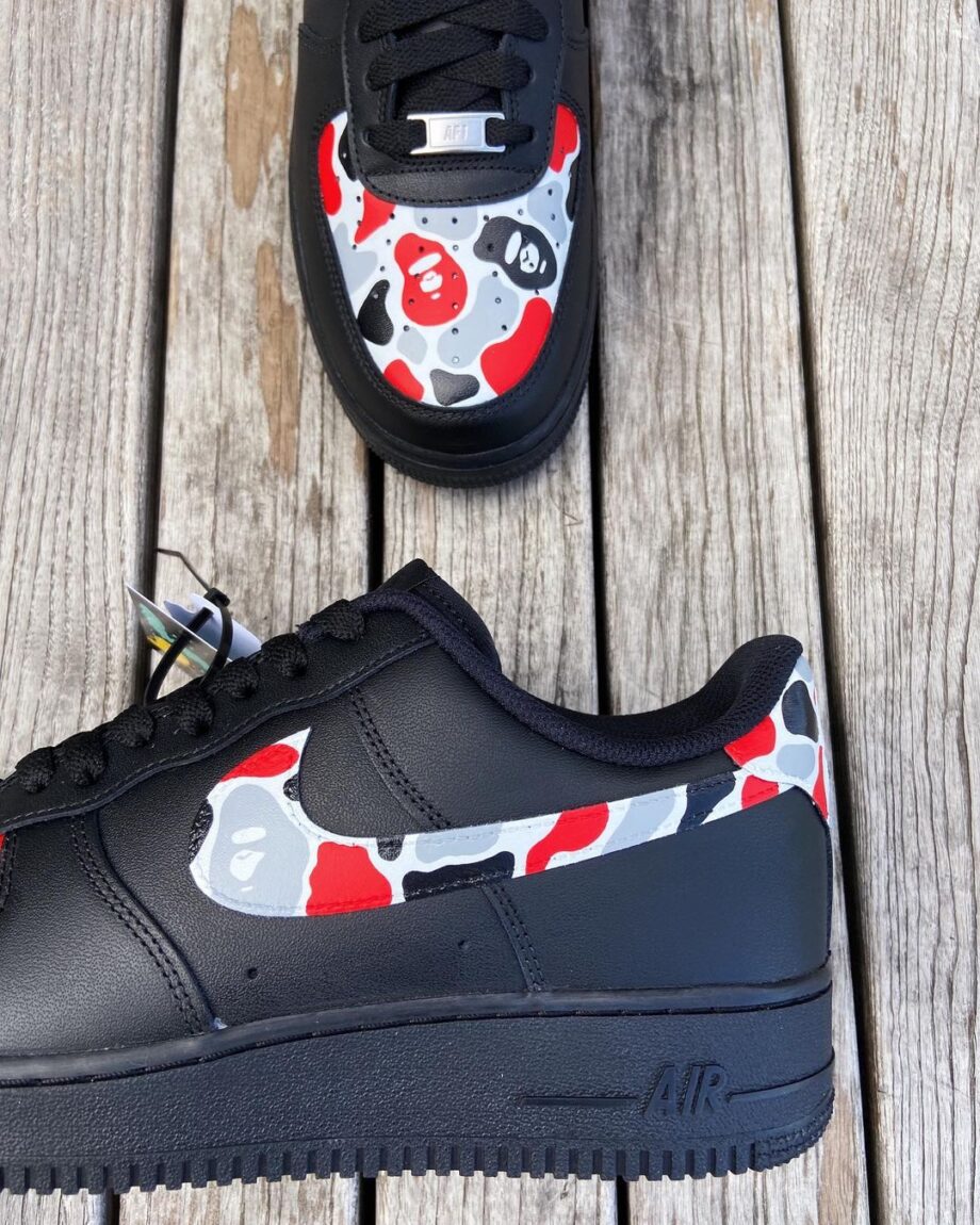 Bape Air Force 1 Custom – Daniel Customs