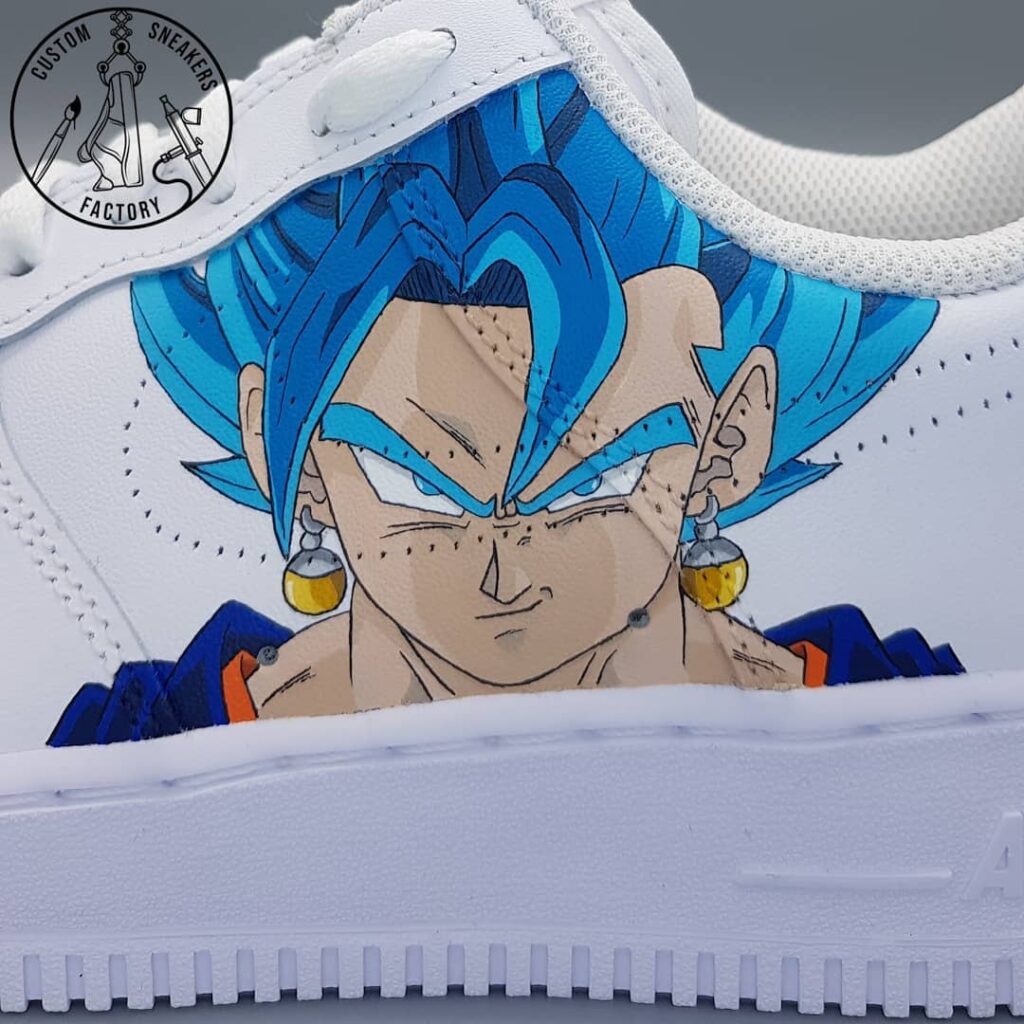 Broly x Vegetto Air Force 1 Custom – Daniel Customs