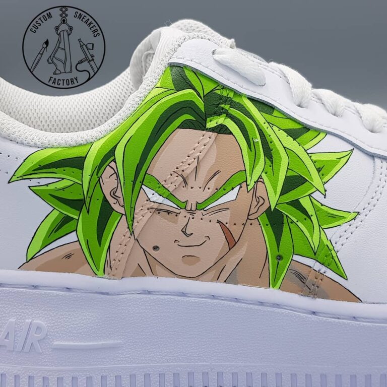 Broly x Vegetto Air Force 1 Custom – Daniel Customs