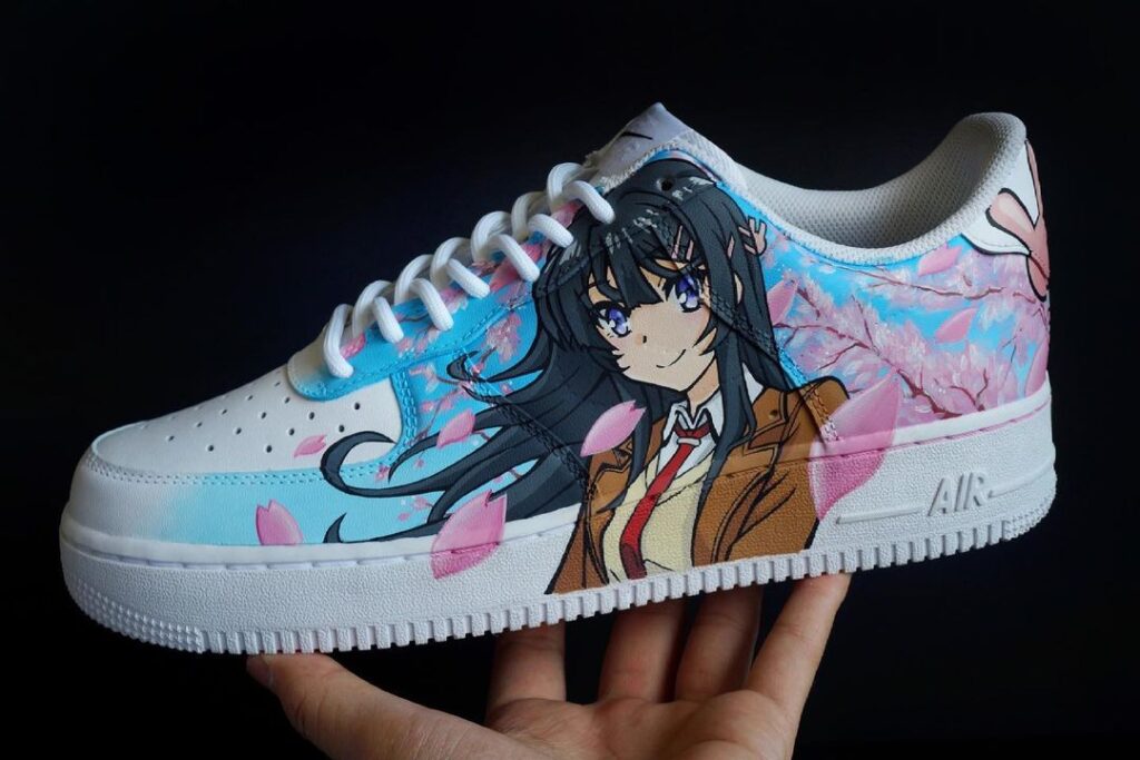 Bunny Girl Senpai Air Force 1 Custom – Daniel Customs