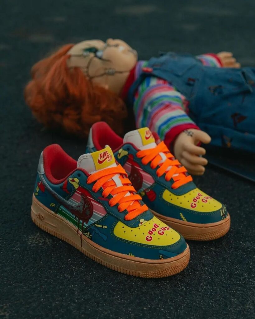 Chucky Good Guy Air Force 1 Custom – Daniel Customs
