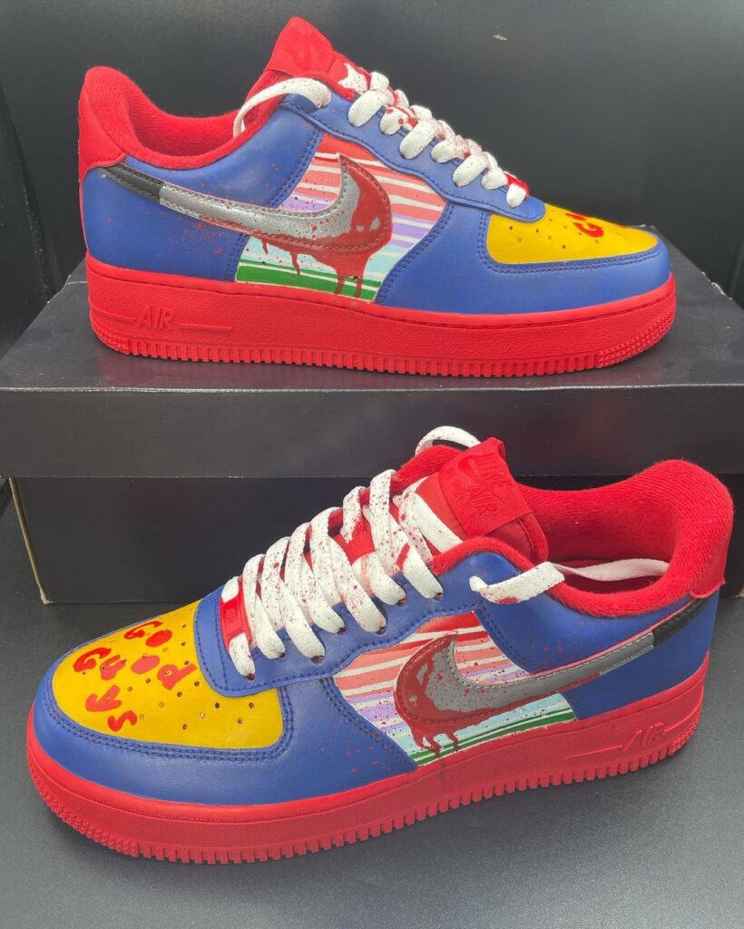 Chucky Air Force 1 Custom – Daniel Customs