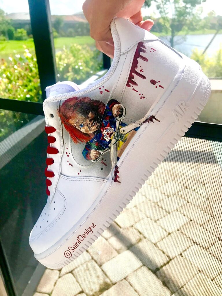 Chucky Air Force 1 Custom – Daniel Customs