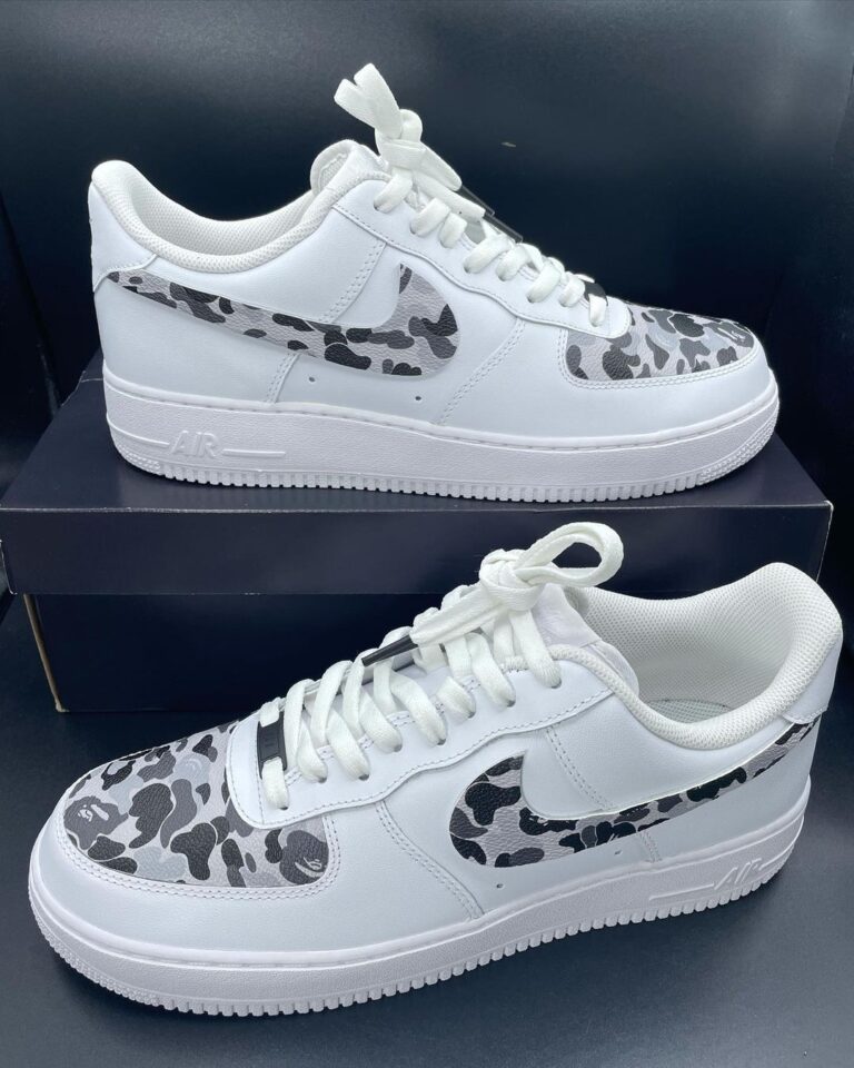 Classic Bape Air Force 1 Custom – Daniel Customs