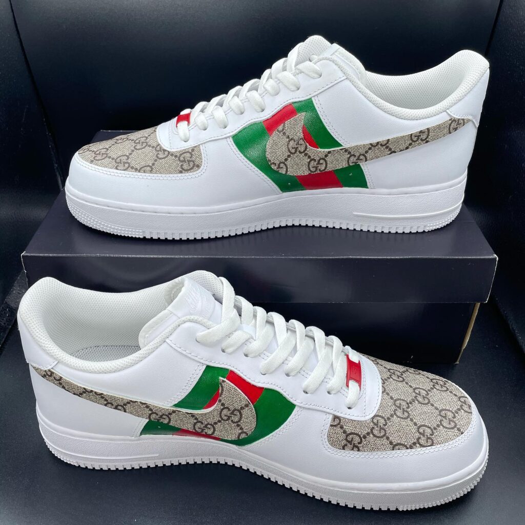 Classic Gucci Air Force 1 Custom - Daniel Customs