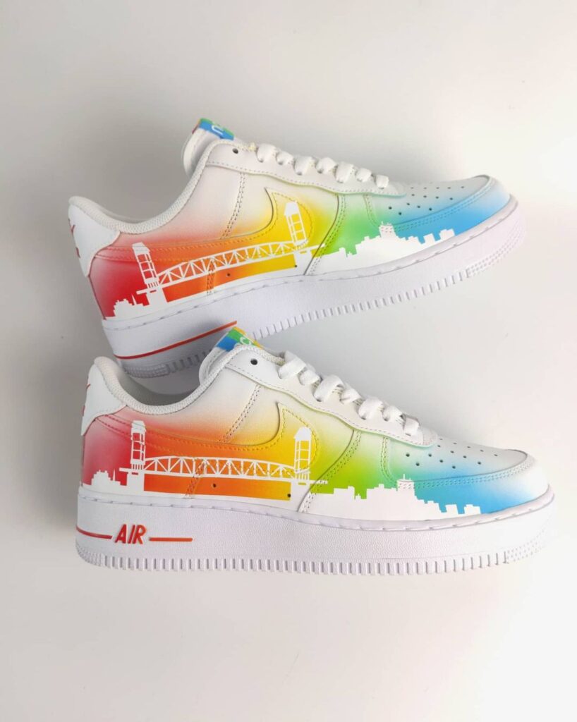 Color City Air Force 1 Custom – Daniel Customs