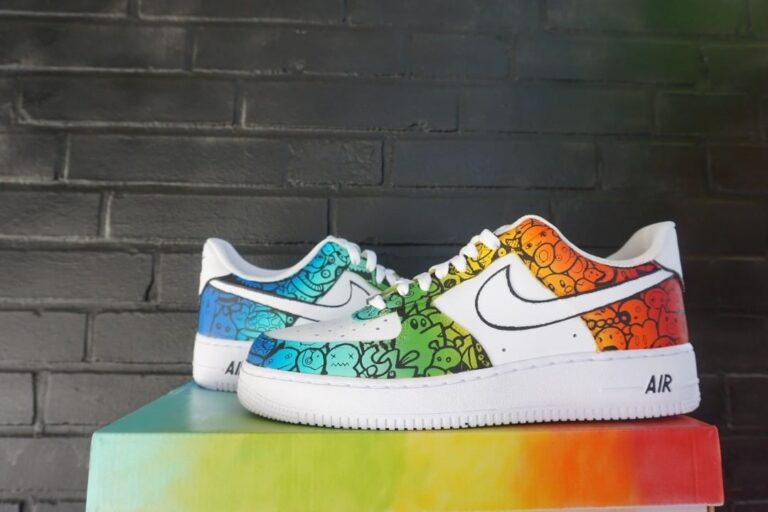 Colorful Air Force 1 Custom – Daniel Customs