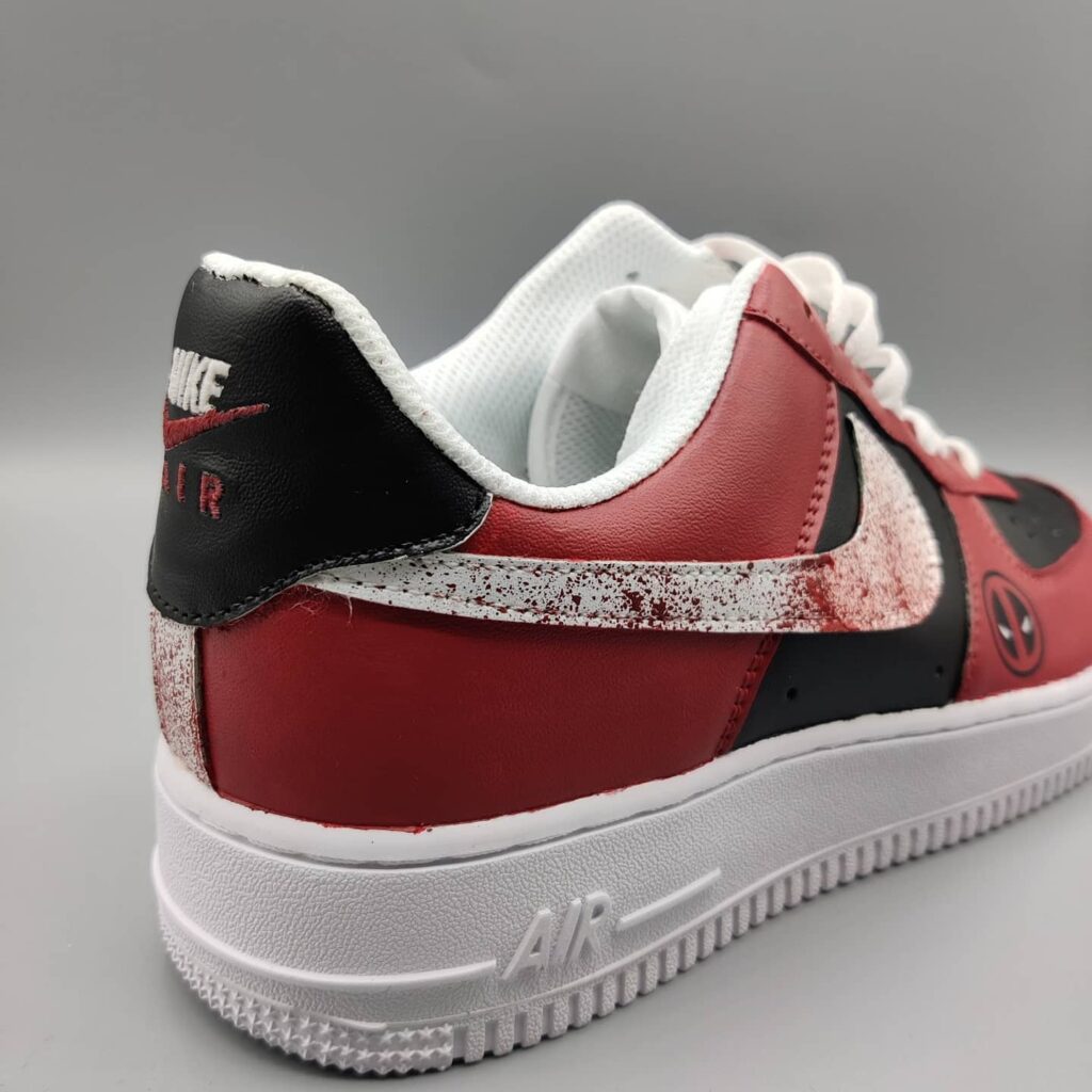 Deadpool Air Force 1 Custom – Daniel Customs