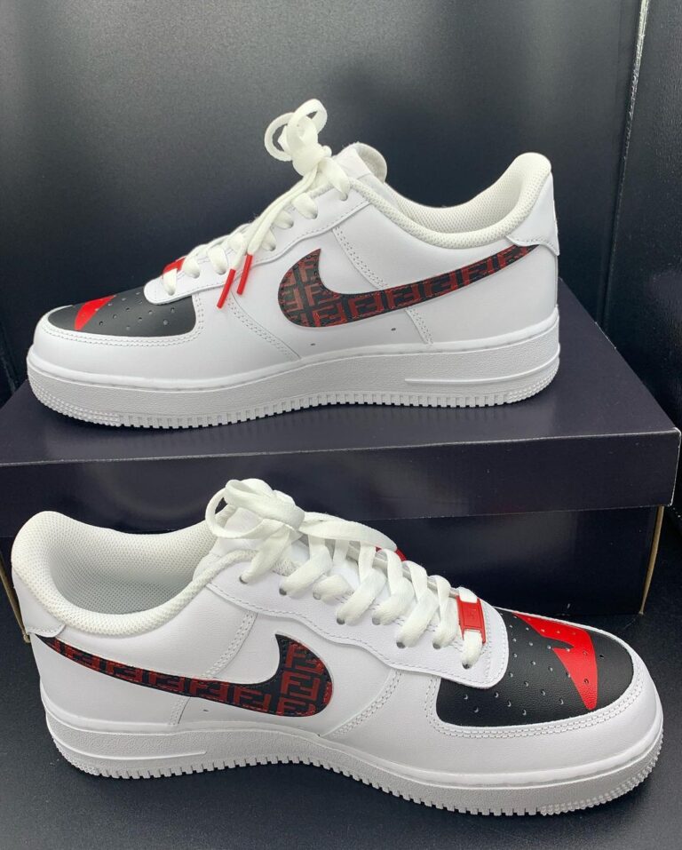Fendi Air Force 1 Custom – Daniel Customs