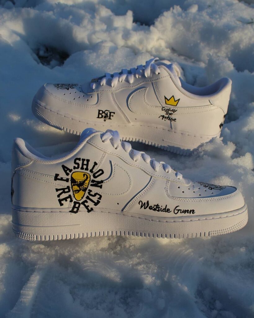 Griselda Records Air Force 1 Custom – Daniel Customs