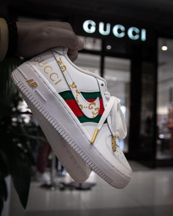 Gucci Air Force 1 Custom – Daniel Customs