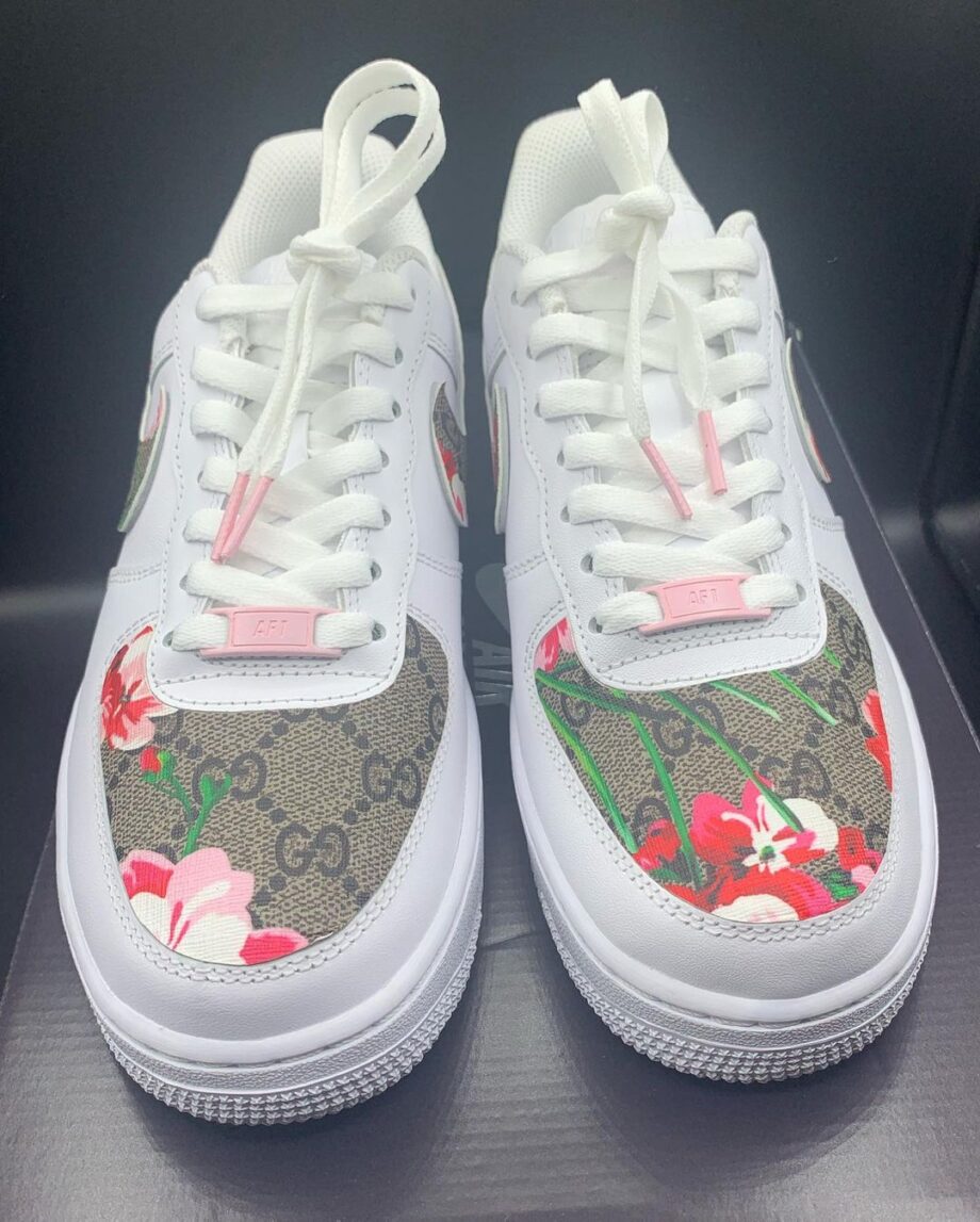 Gucci Floral Air Force 1 Custom – Daniel Customs