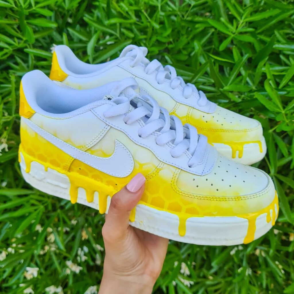 Honey Drip Air Force 1 Custom – Daniel Customs