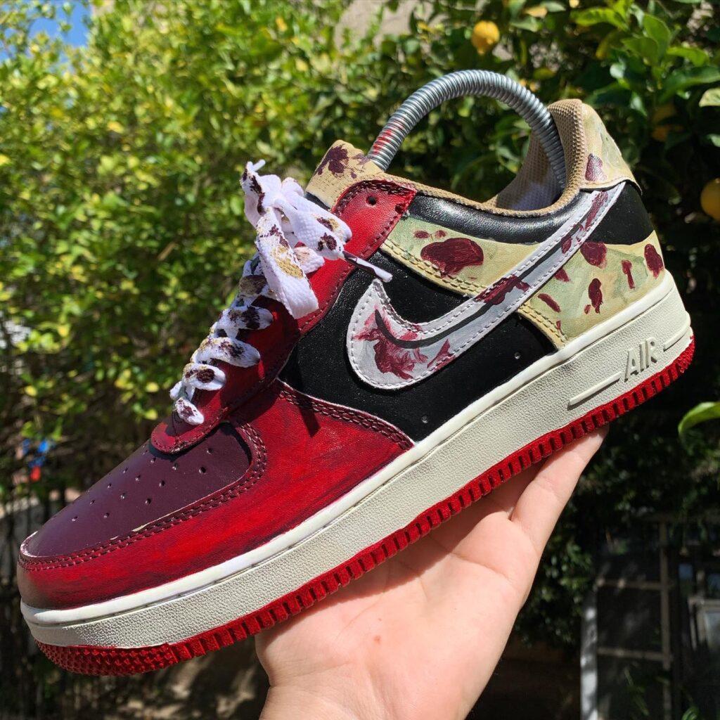 Jason Voorhees Air Force 1 Custom – Daniel Customs