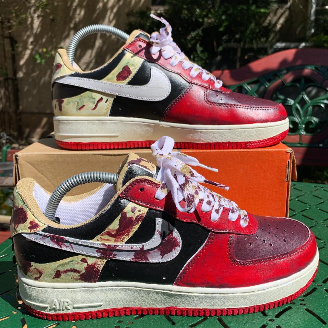 Jason Voorhees Air Force 1 Custom – Daniel Customs