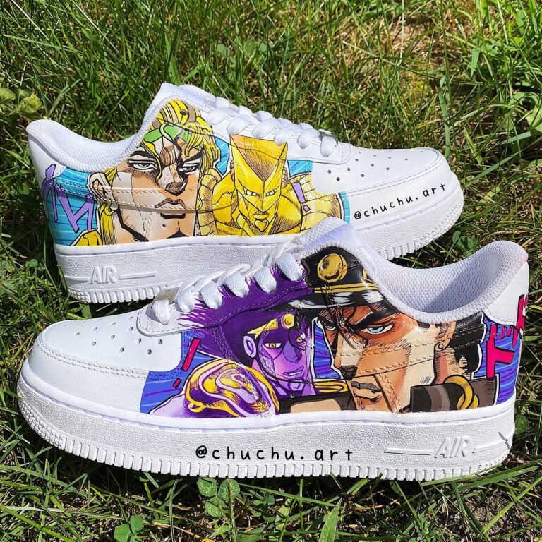 JoJo Bizarre Adventure Air Force 1 Custom – Daniel Customs