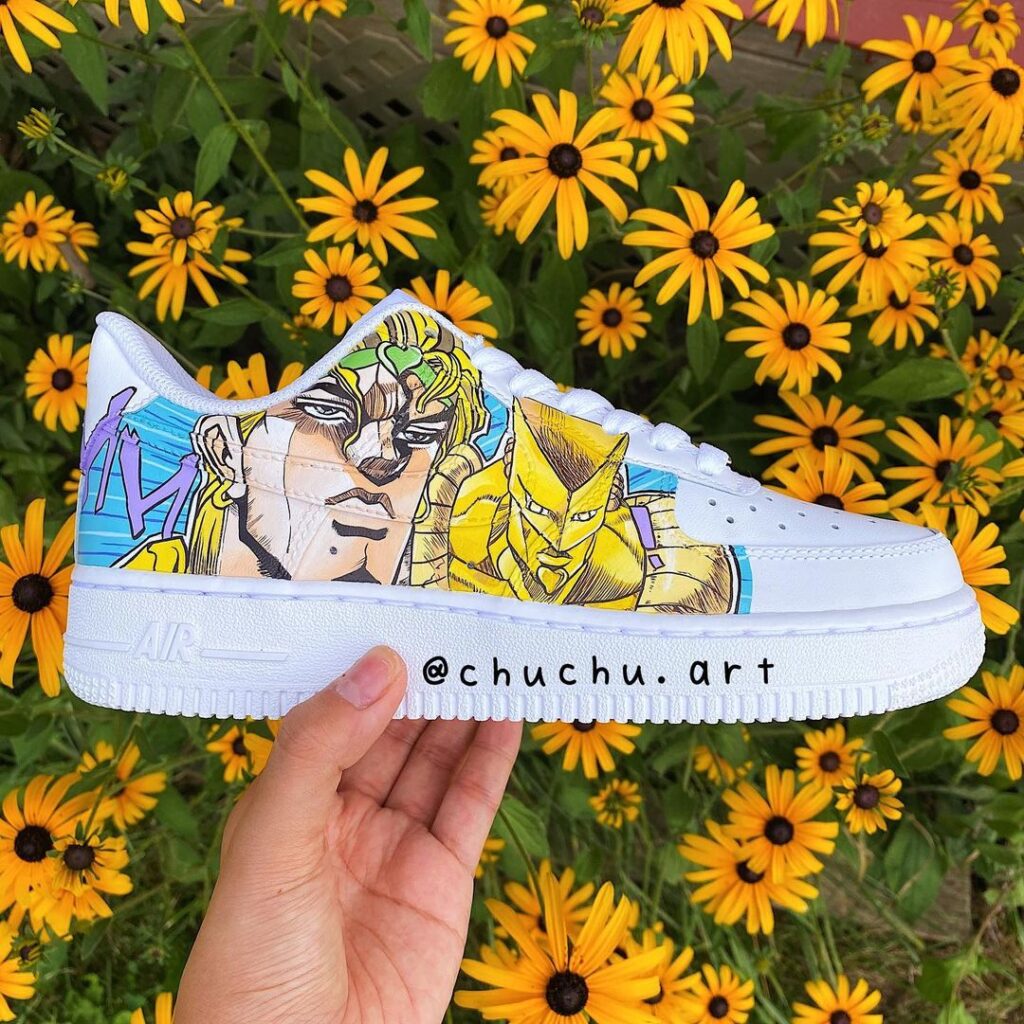 JoJo Bizarre Adventure Air Force 1 Custom – Daniel Customs