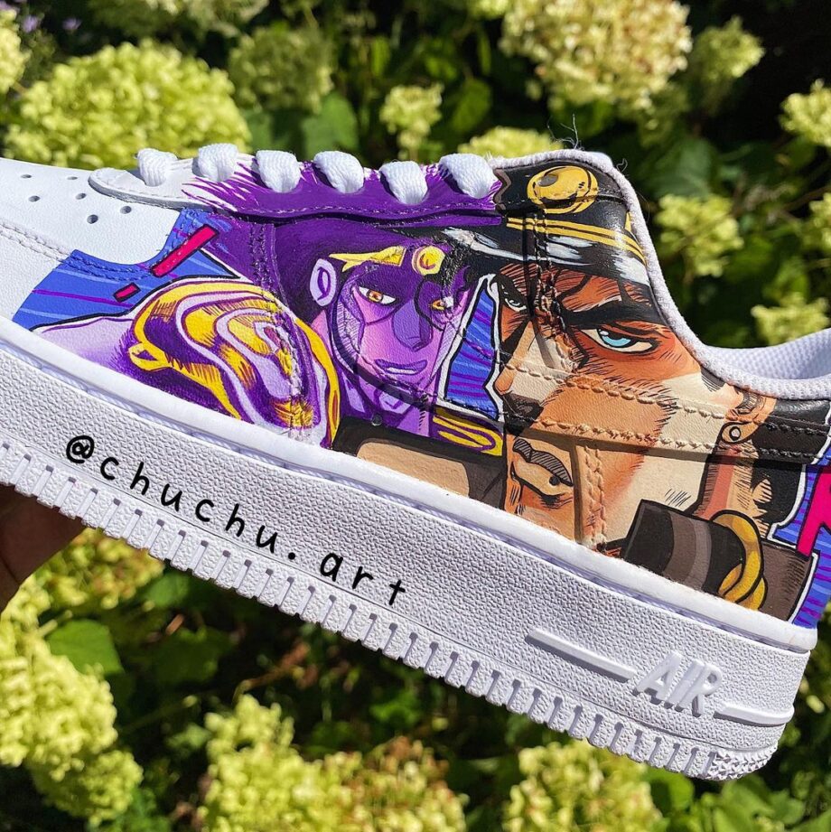 JoJo Bizarre Adventure Air Force 1 Custom – Daniel Customs