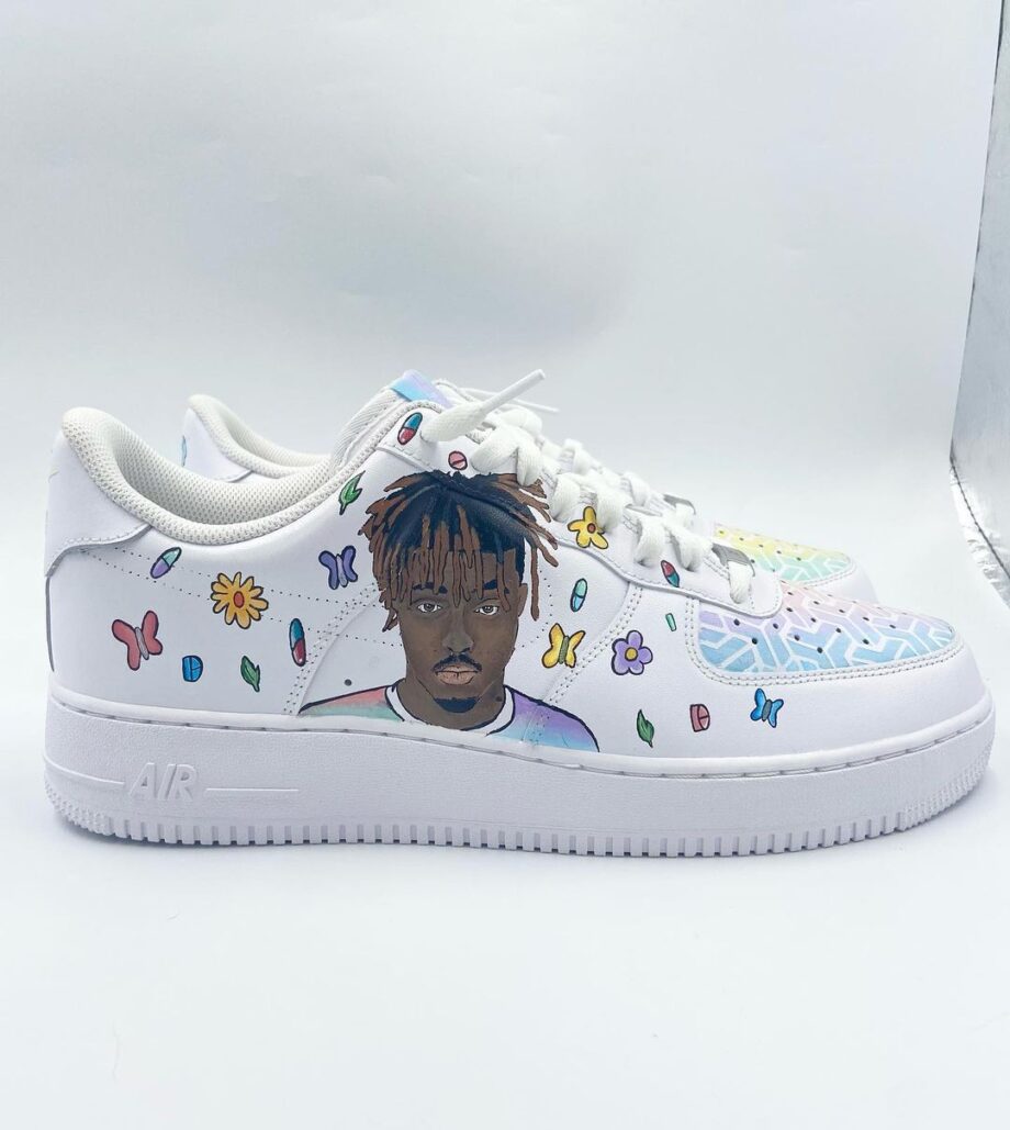 Juice WRLD Air Force 1 Custom – Daniel Customs