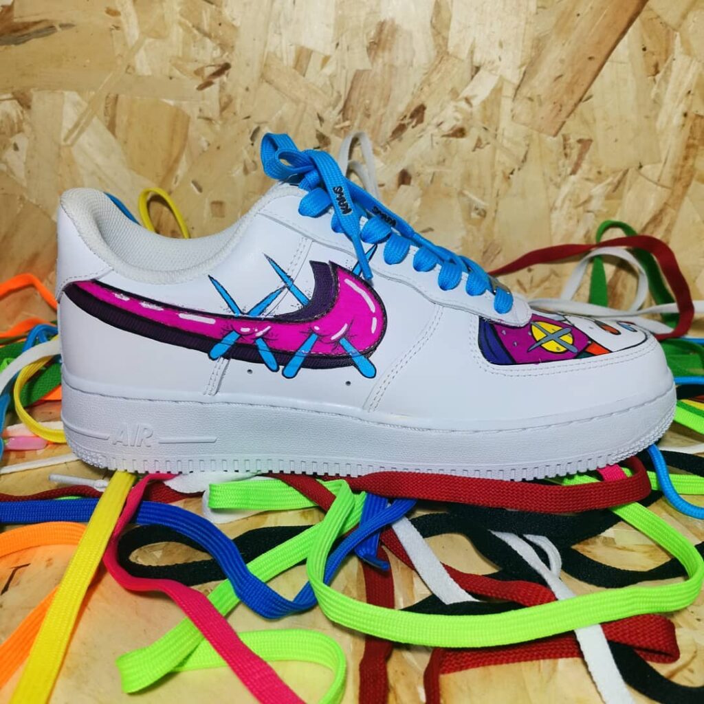 Kaws Air Force 1 Custom – Daniel Customs
