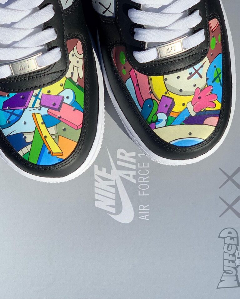 Kaws Air Force 1 Custom - Daniel Customs