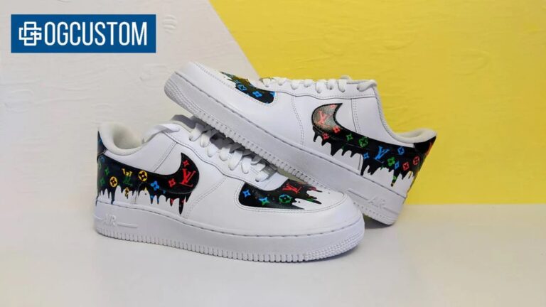 LV Arcade Drip Air Force 1 Custom – Daniel Customs
