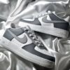 Light Dark Gray Air Force 1 Custom – Daniel Customs