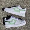 Light Dark Green Air Force 1 Custom – Daniel Customs