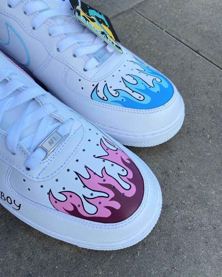 Lil Peep Air Force 1 Custom – Daniel Customs
