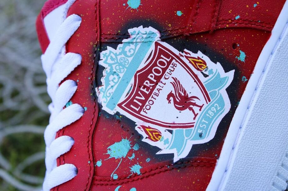 Liverpool FC Air Force 1 Custom – Daniel Customs
