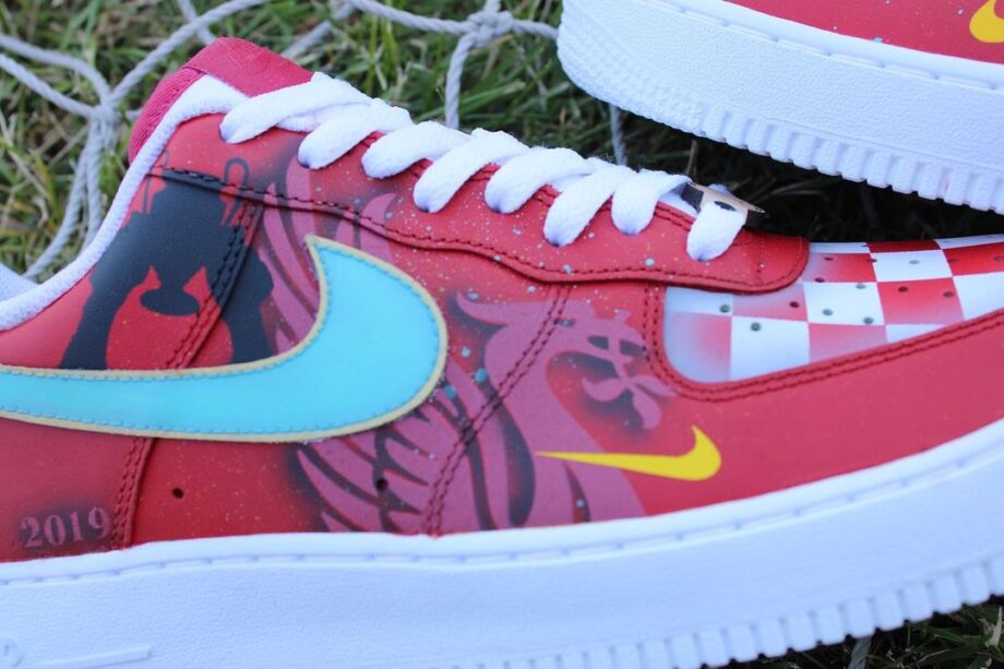 Liverpool FC Air Force 1 Custom – Daniel Customs