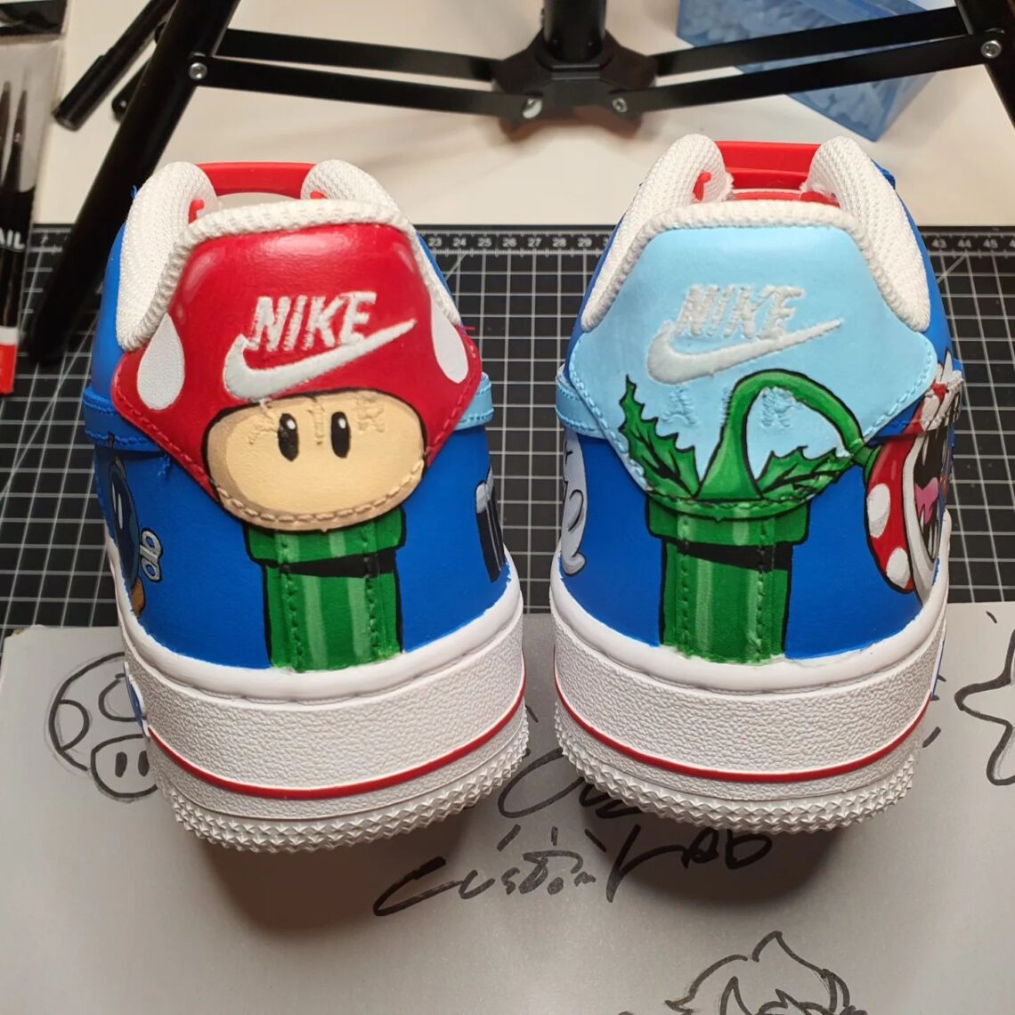 Mario Air Force 1 Custom – Daniel Customs