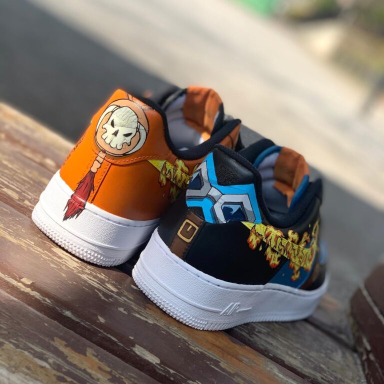 One Piece – Ace x Sabo Air Force 1 Custom – Daniel Customs