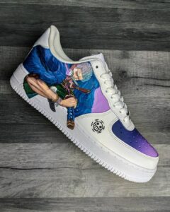 One Piece Air Force 1 Custom – Daniel Customs