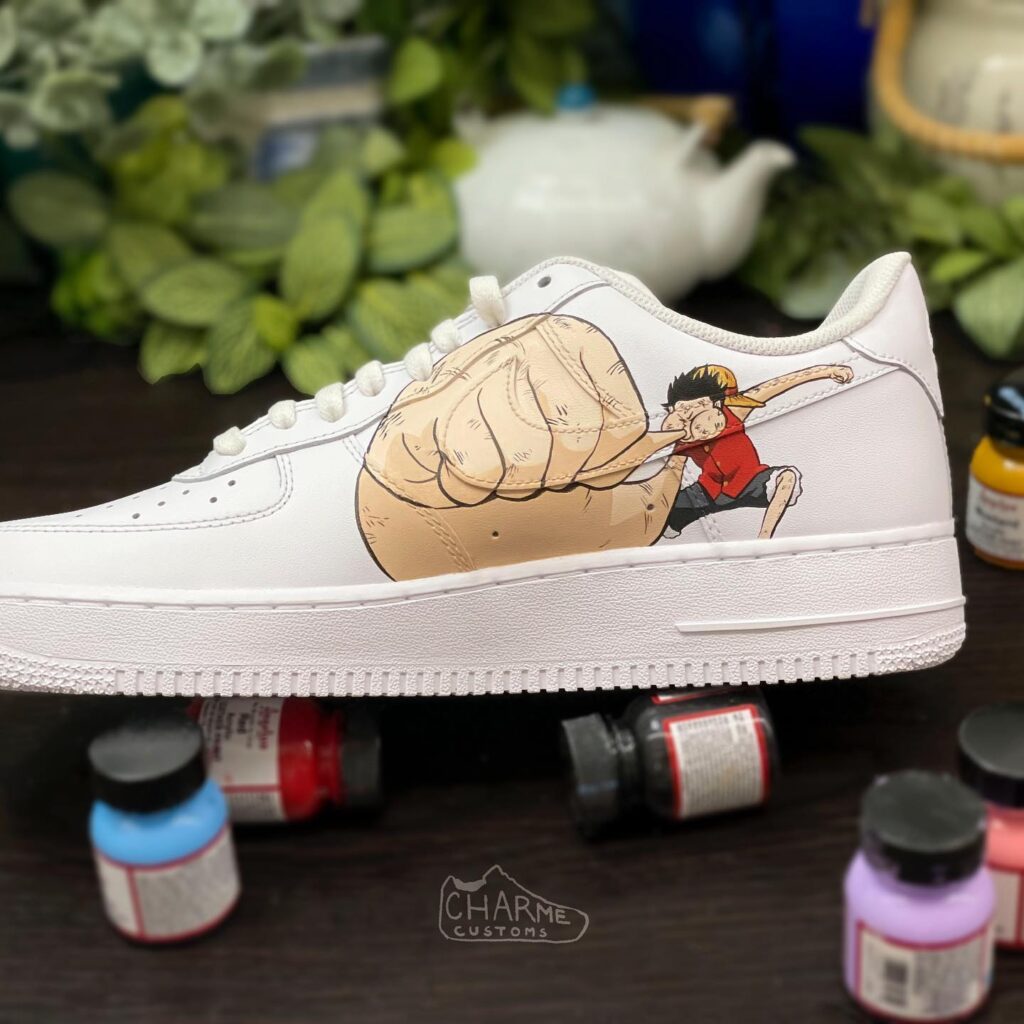 One Piece – Luffy Air Force 1 Custom – Daniel Customs
