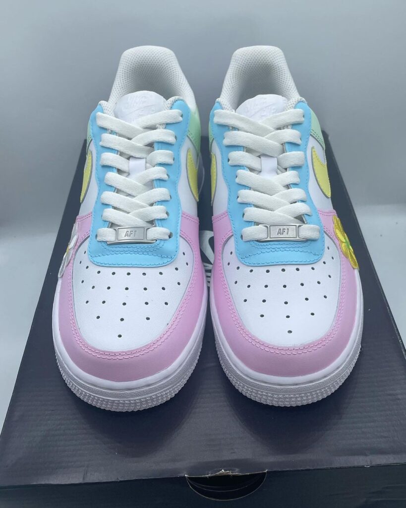 Pastel Air Force 1 Custom – Daniel Customs