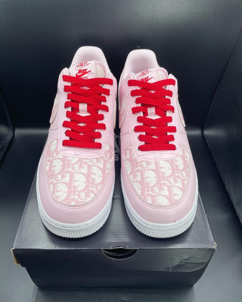 Pink Dior Air Force 1 Custom – Daniel Customs