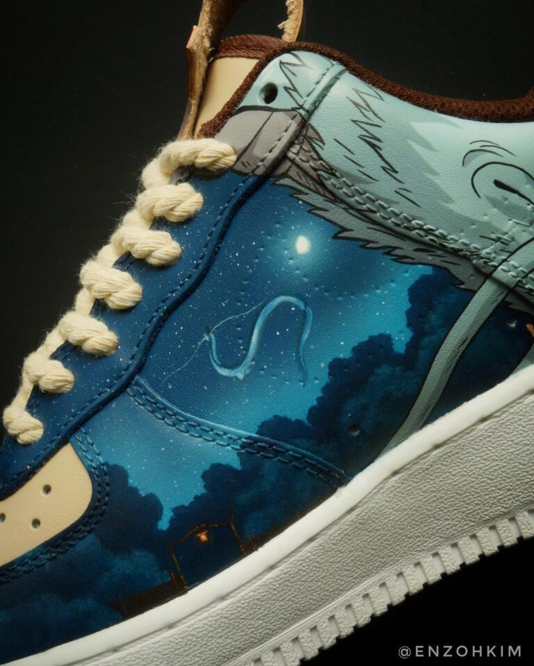 Princess Mononoke and Spirited Away Air Force 1 Custom – Daniel Customs
